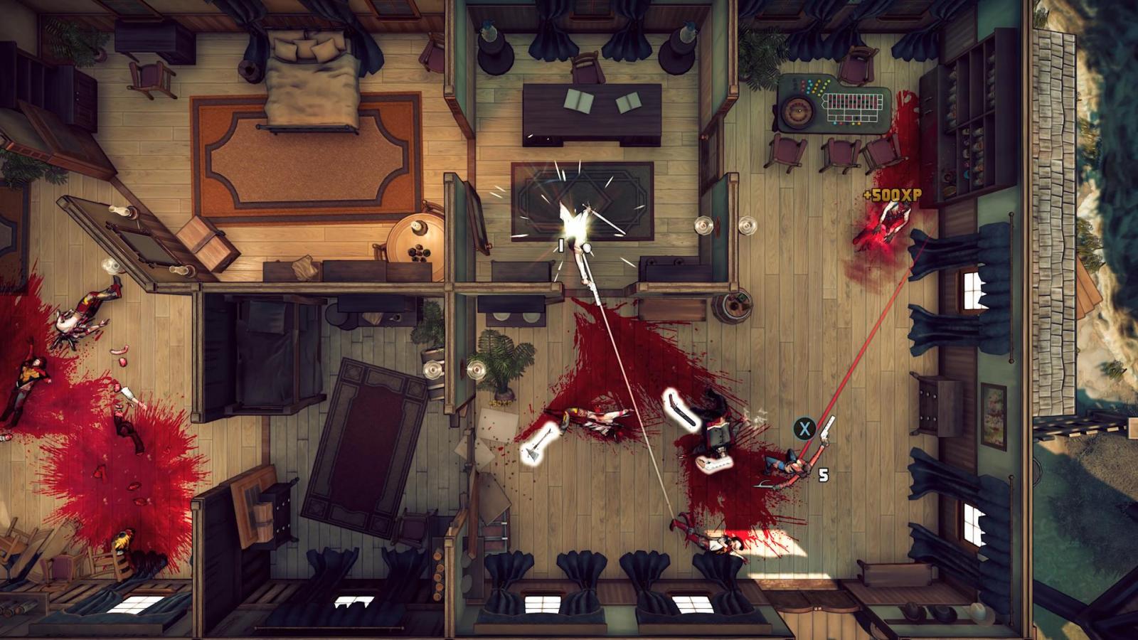 《垂死之光》團隊新作《God’s Trigger》公開，致敬俯視角經典遊戲 | 4Gamers